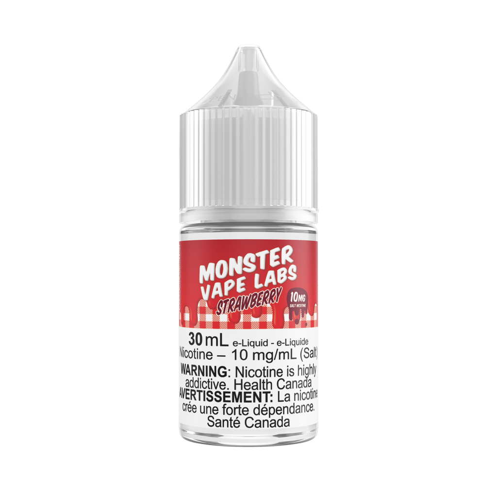 STRAWBERRY - MONSTER VAPE LABS SALT (30mL) (ONTARIO) – MANGO VAPES